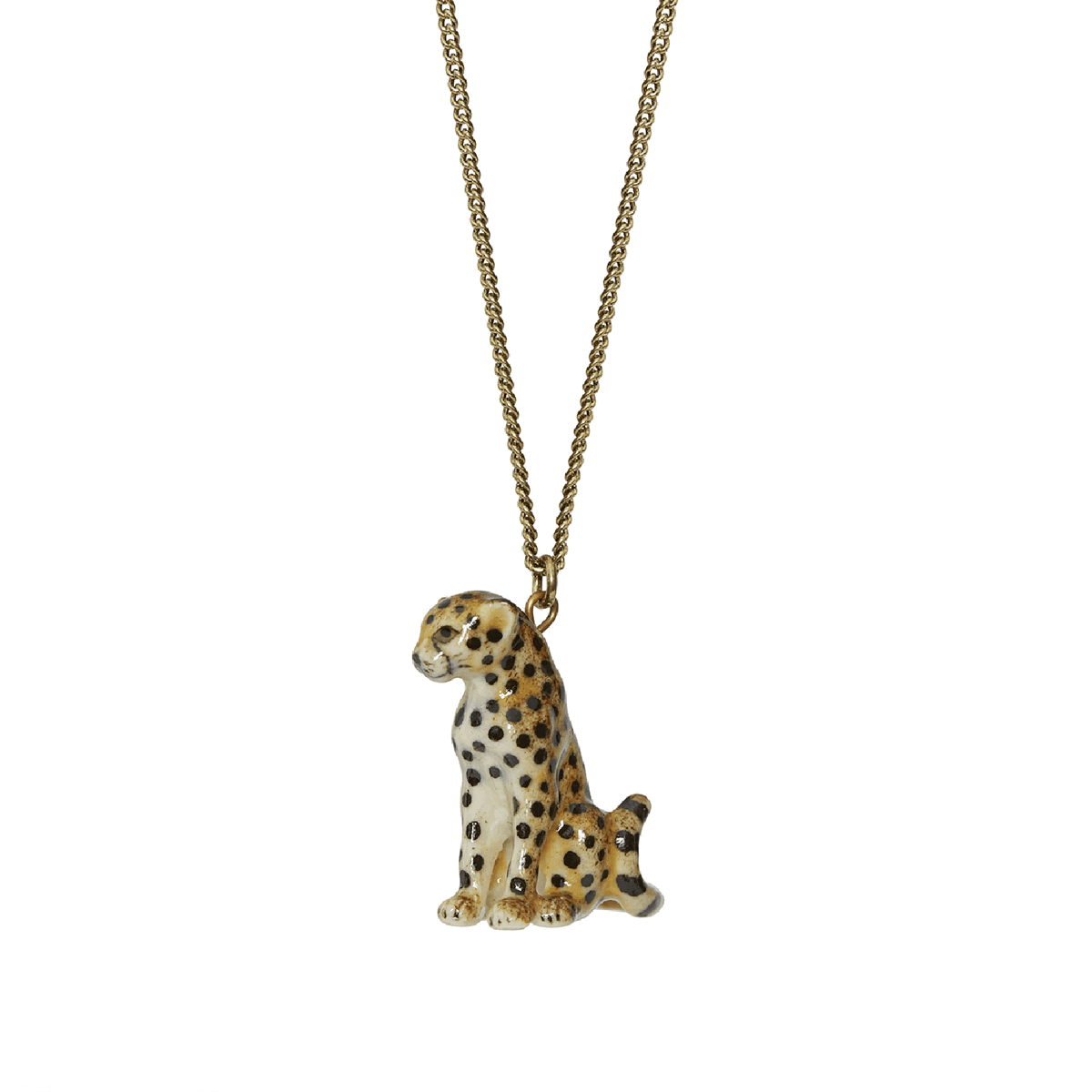 And Mary, collier pendentif Panthère – Cassis Royal
