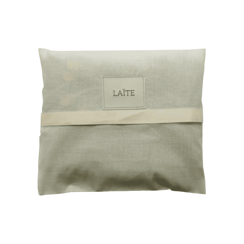 LAÏTE, Monkey play menthe Pashmina brodé main – Cassis Royal